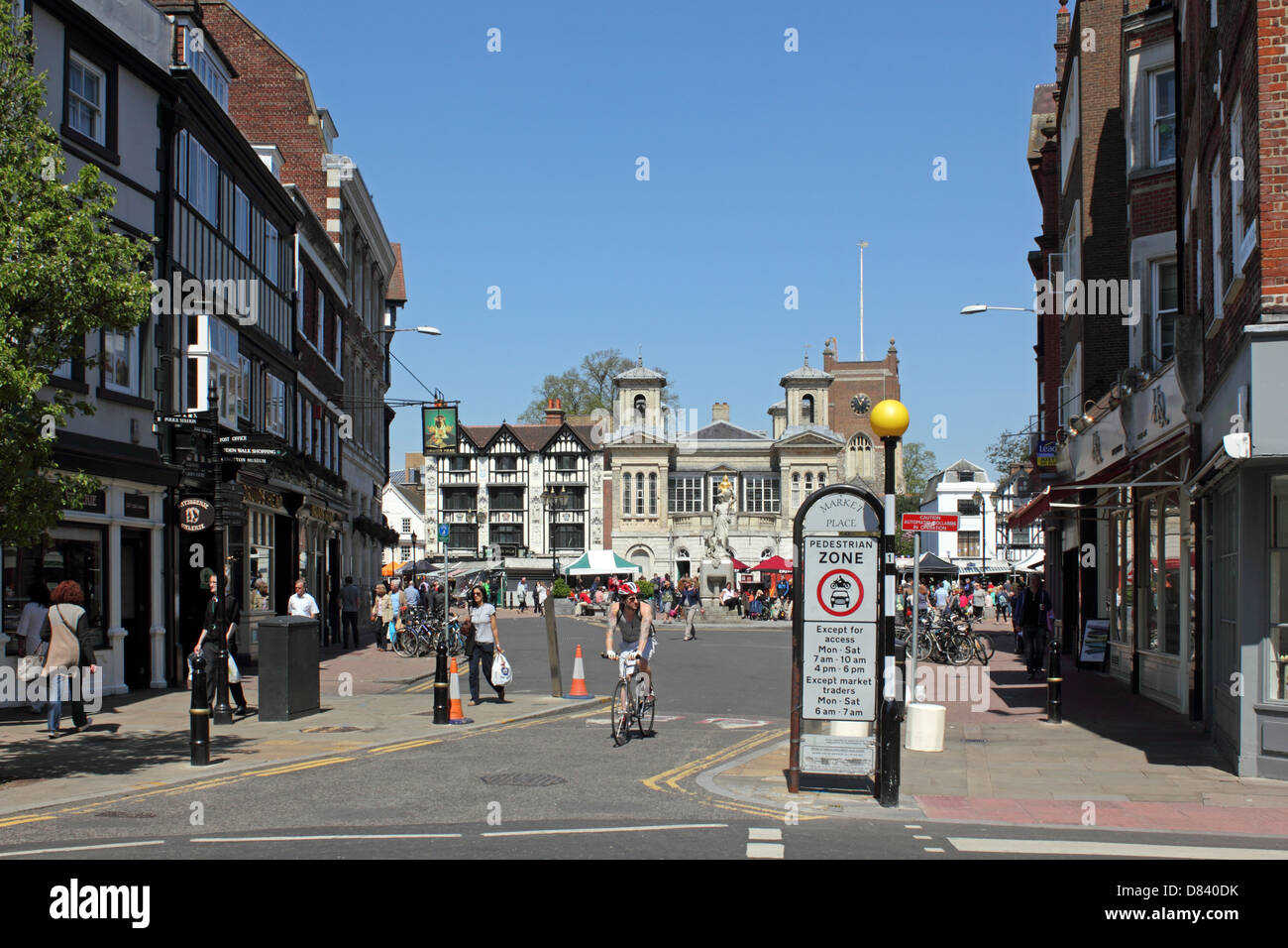 The Market place Kingston-Upon-Thames, Surrey, England UK Stock Photo ...