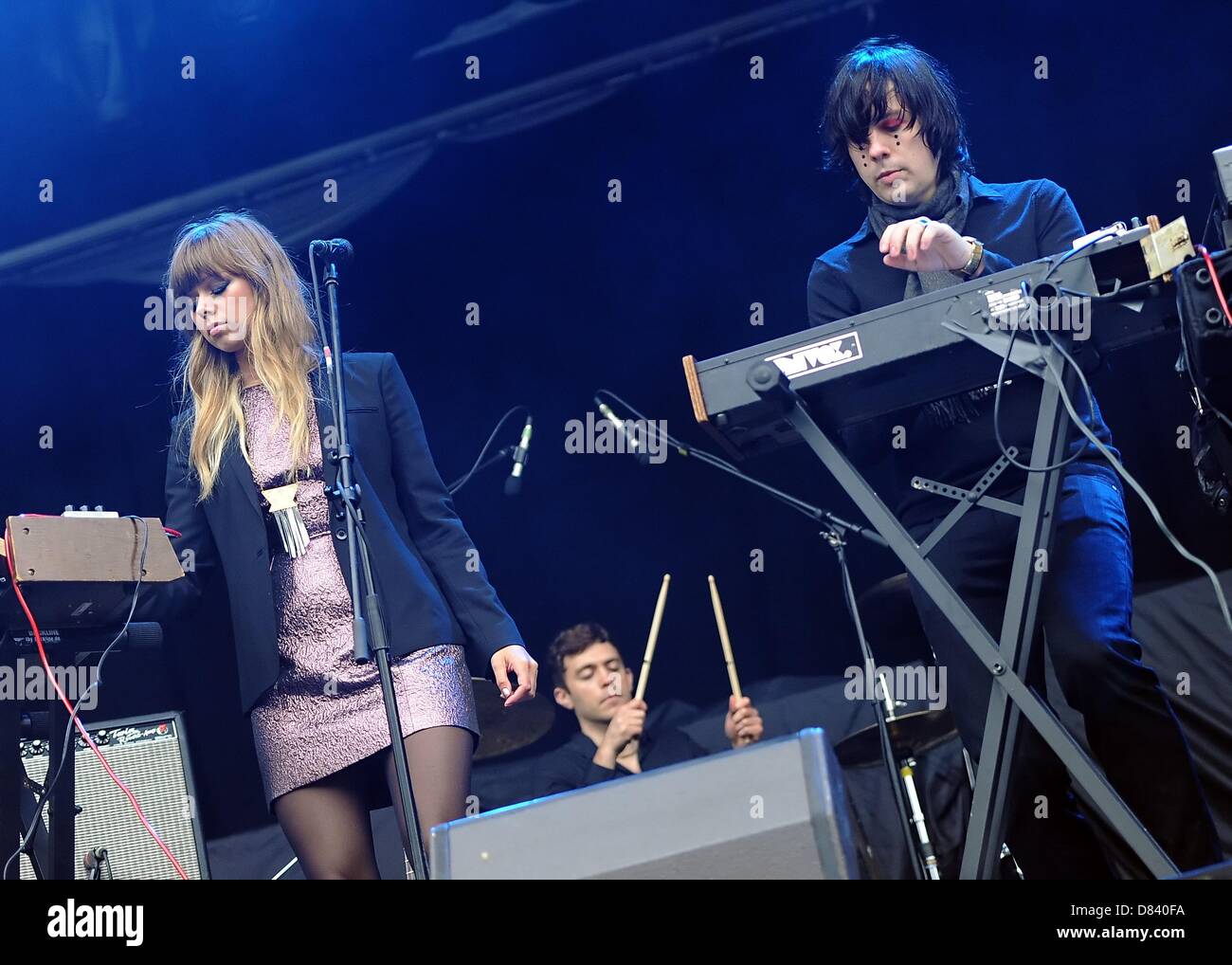 Berlin, Germany. 18th May 2013. The singer Ruth Radelet and the ...