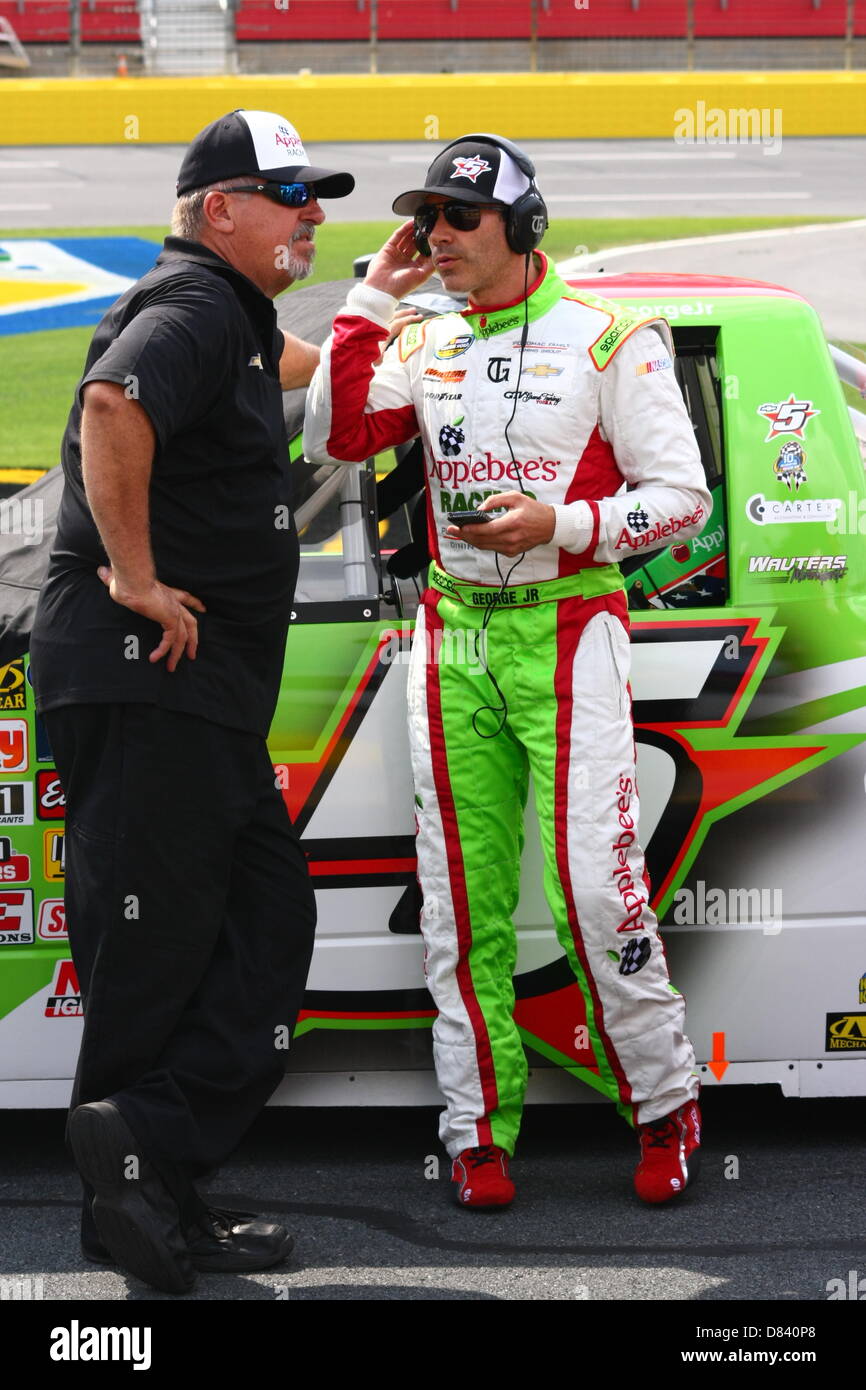 Charlotte Motor Speedway, North Carolina, USA. 17th May 2013. Tim ...
