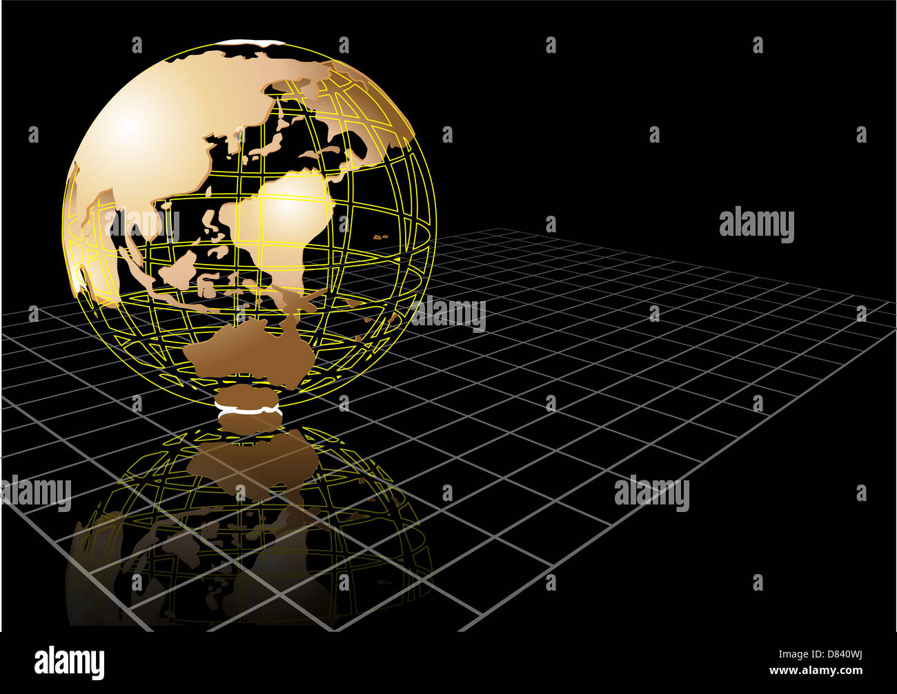 background with abstract earth globe Stock Photo - Alamy