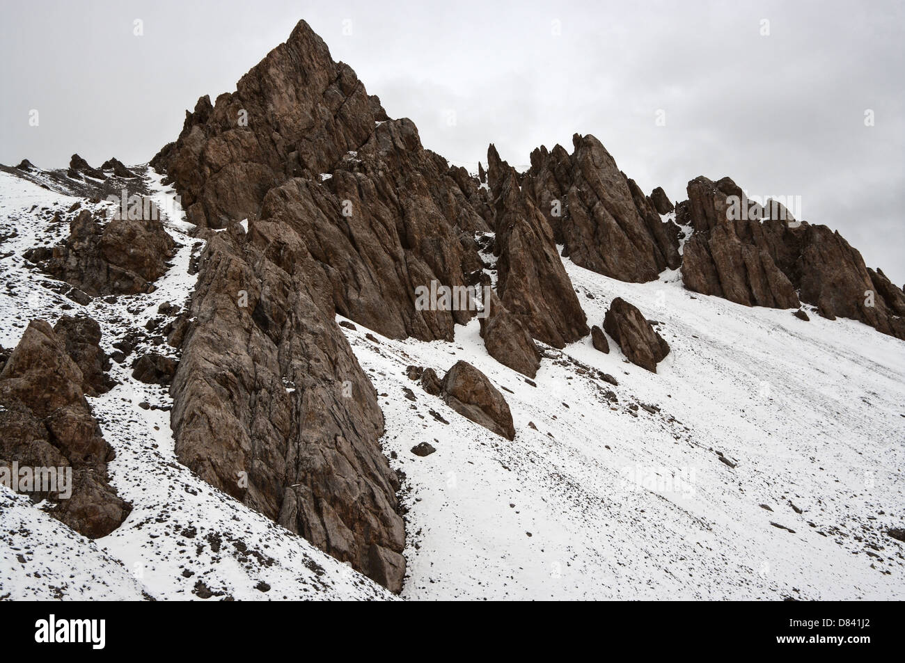 Tian shan winter hi-res stock photography and images - Alamy