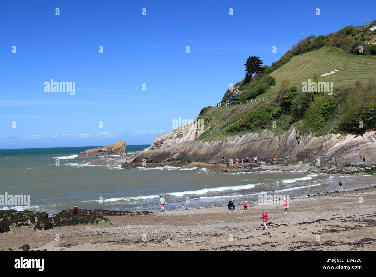Lester Point in Combe Martin Bay, Ilfracombe, Devon, England, Great ...