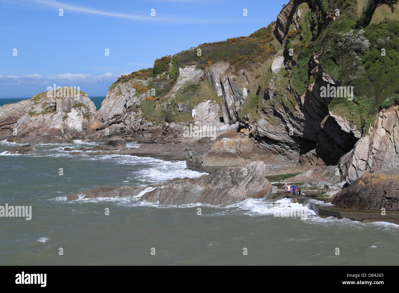 Combe martin in devon hi-res stock photography and images - Alamy