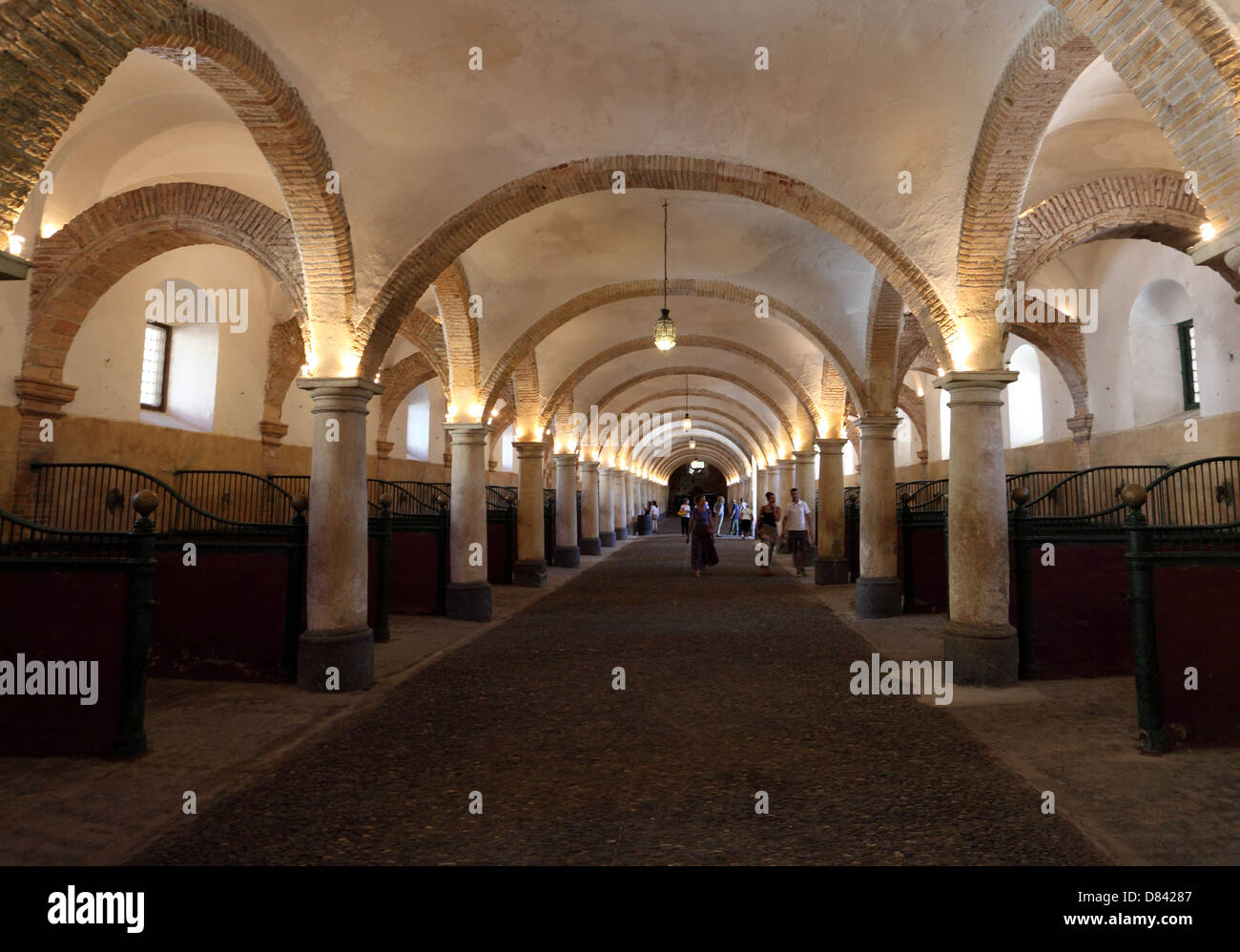Old riding stable in Cordoba, Andalusia Spain Stock Photo - Alamy