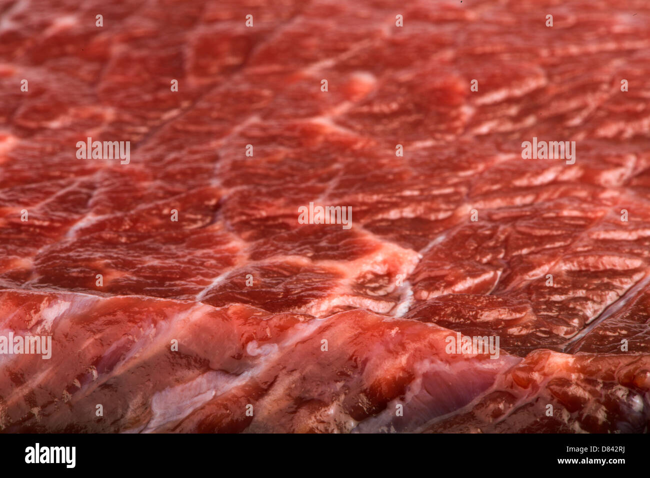 Beef steak meat close up studio shot Stock Photo - Alamy