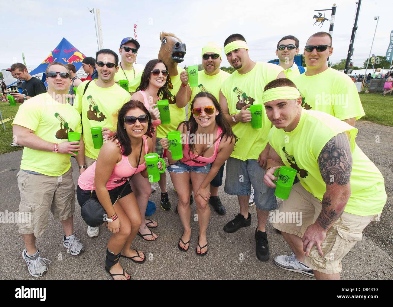 Baltimore, Maryland, USA. 18th May, 2013. Scenes from around the track ...