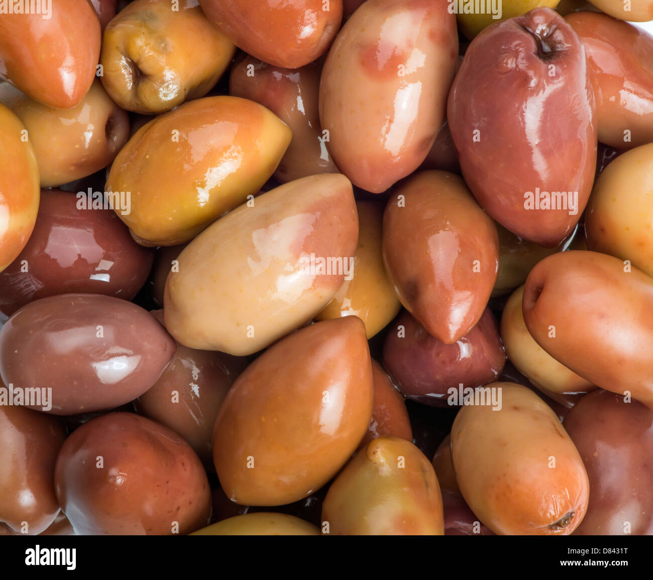 Greek olives calamata preserved Stock Photo - Alamy