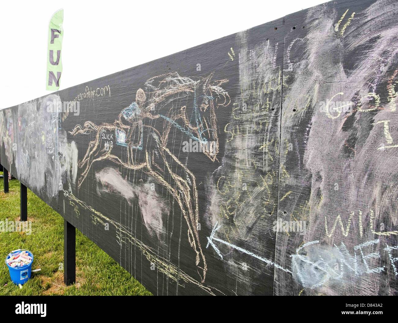 Baltimore, Maryland, USA. 18th May, 2013. Scenes from around the track ...
