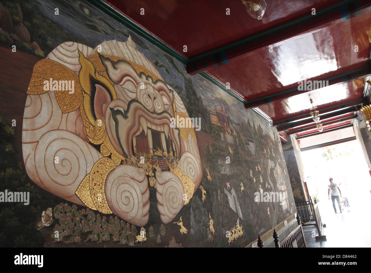 Ramayana mural hi-res stock photography and images - Alamy