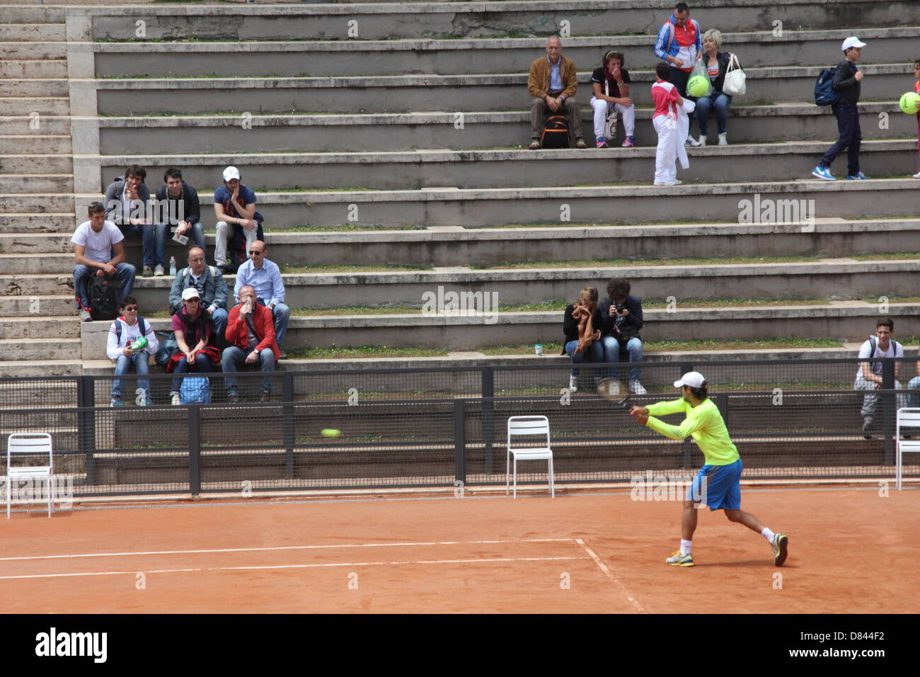 Rome, Italy. 17 May 2013 Scene at the atp masters tennis tournament in ...