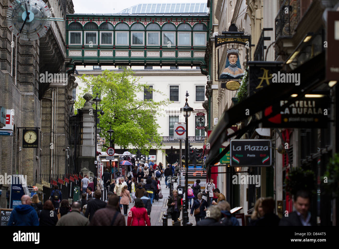 Urban Street Scene of London Stock Photo - Alamy