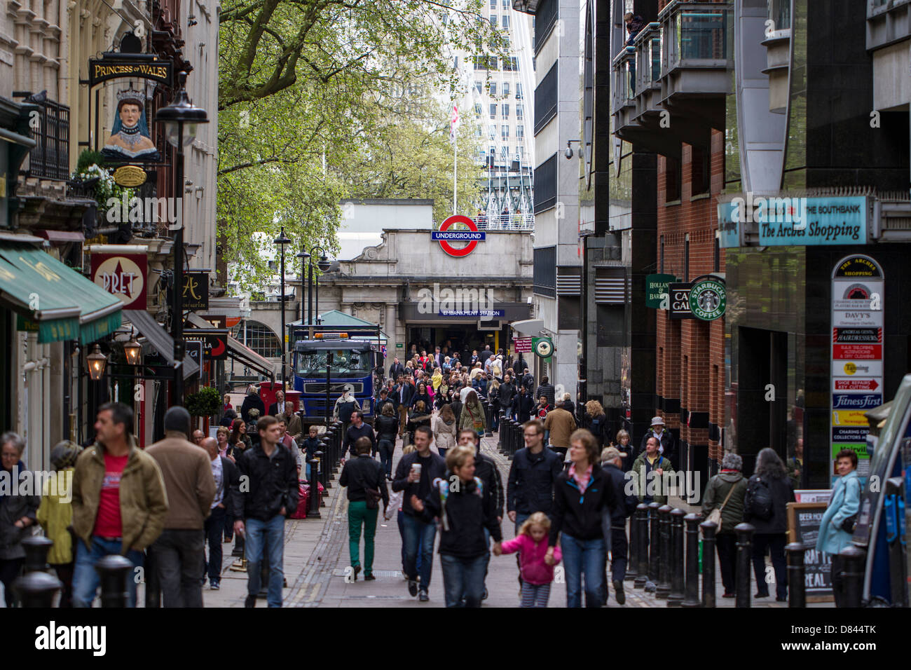Urban Street Scene of London Stock Photo - Alamy