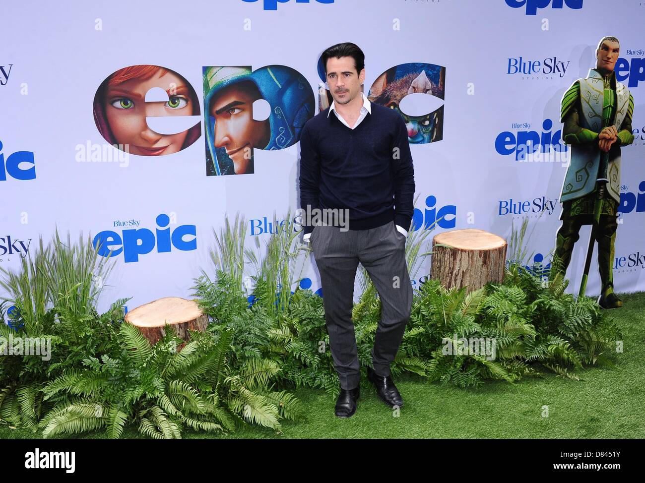 New York, USA. 18th May, 2013. Colin Farrell at arrivals for EPIC ...