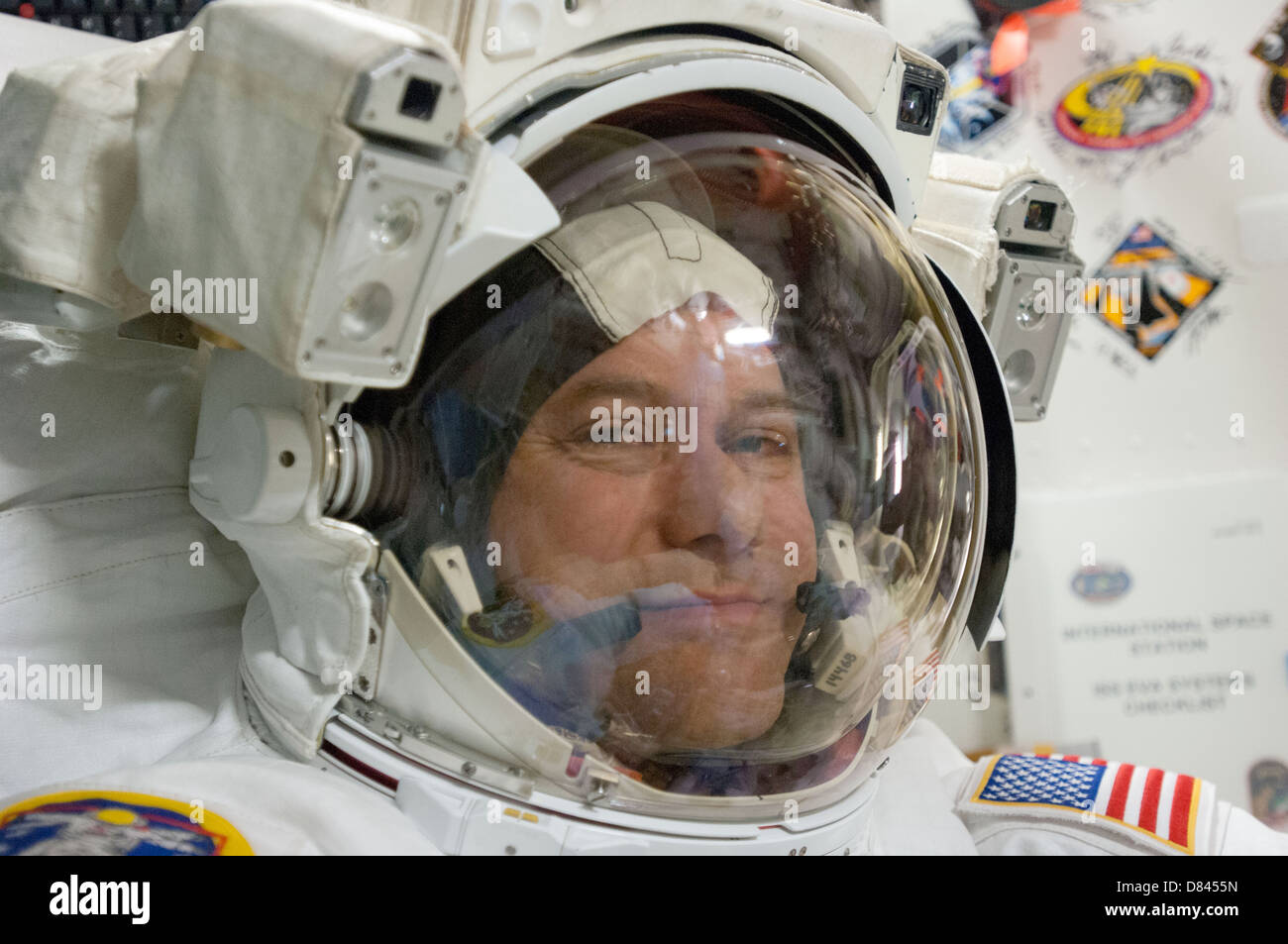 International Space Station Expedition 35 astronaut Tom Marshburn ...