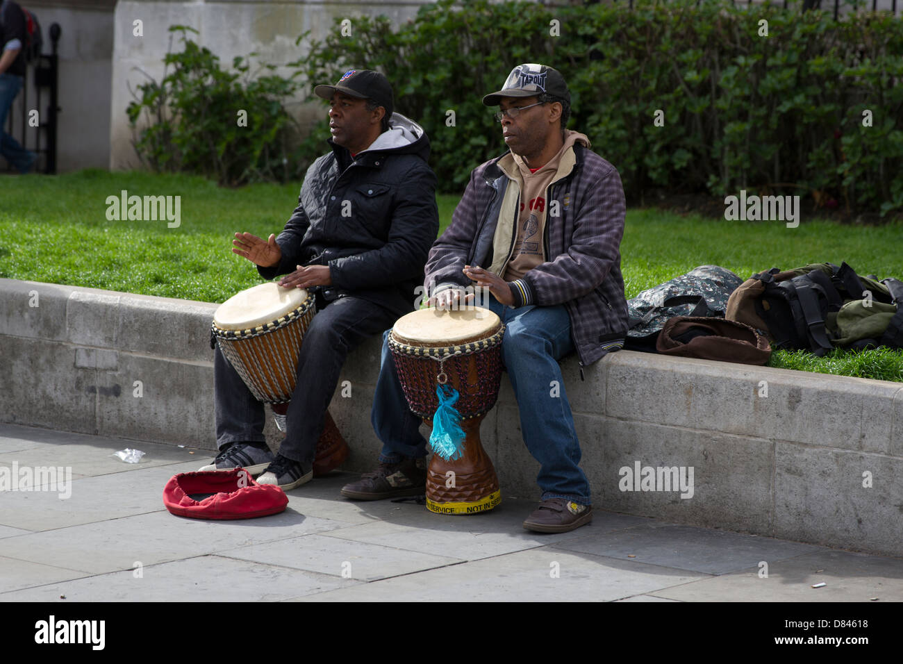 Drum Bongo Guy Playing