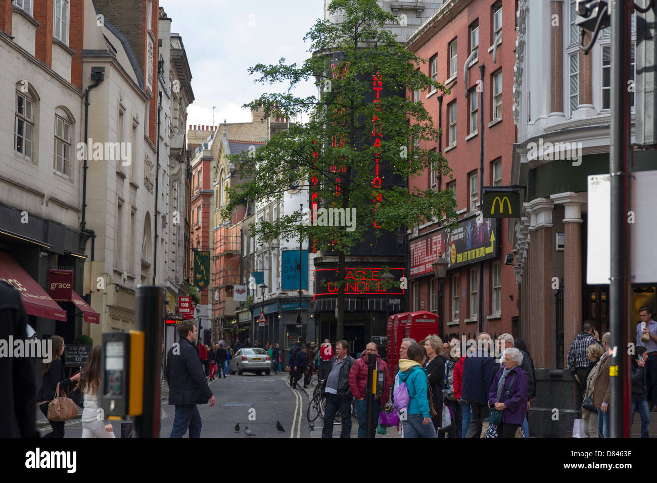 Urban Street Scene of London Stock Photo - Alamy