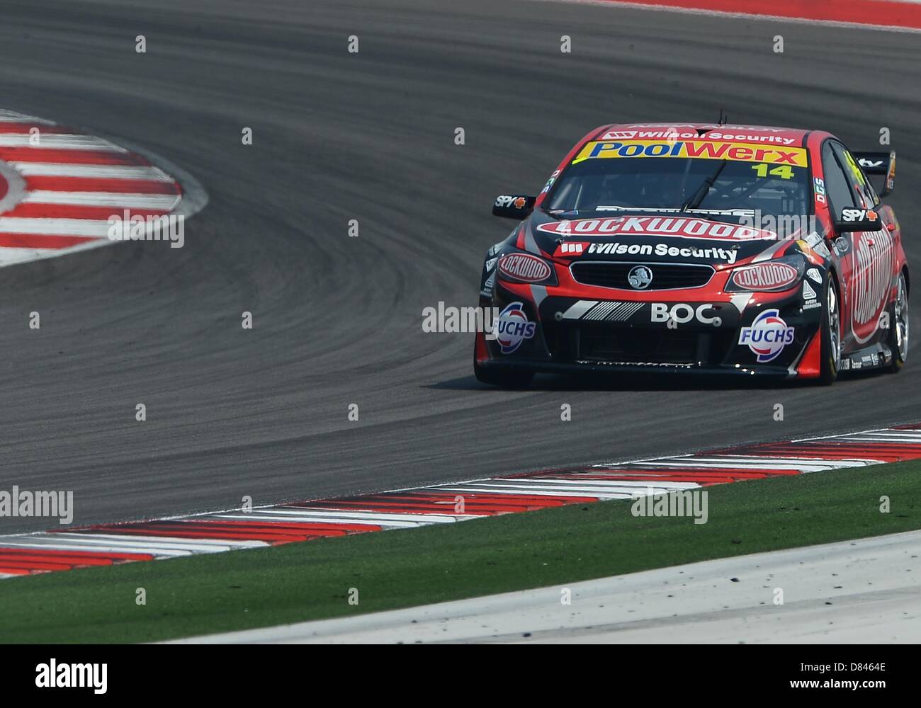 Austin, Texas, USA. 18th May, 2013. Fabian Coulthard #14 of Lockwood ...