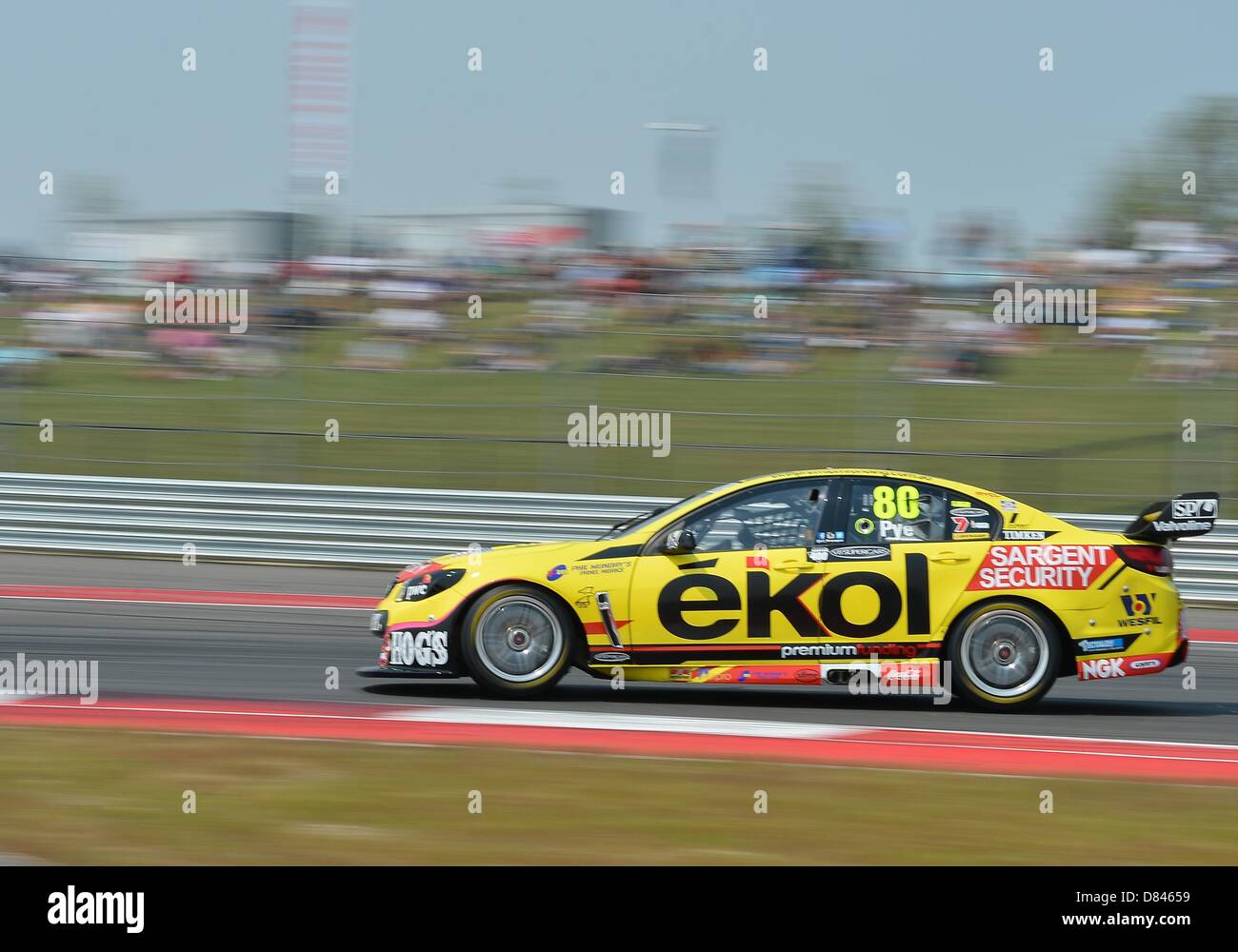 Austin, Texas, USA. 18th May, 2013. Scott Pye #80 of ekol Racing during ...