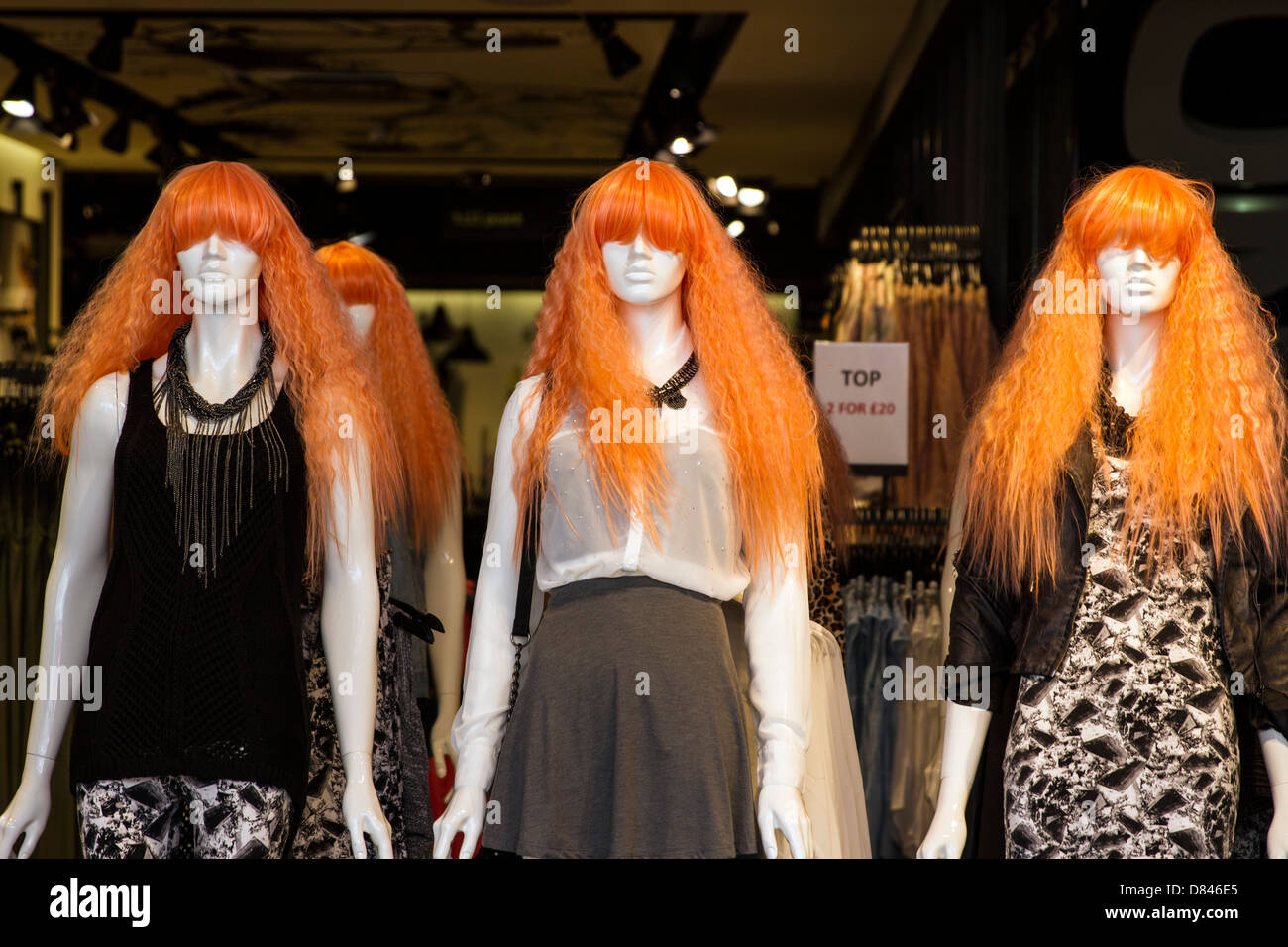 Retail Mannequin on Regent Street Stock Photo - Alamy