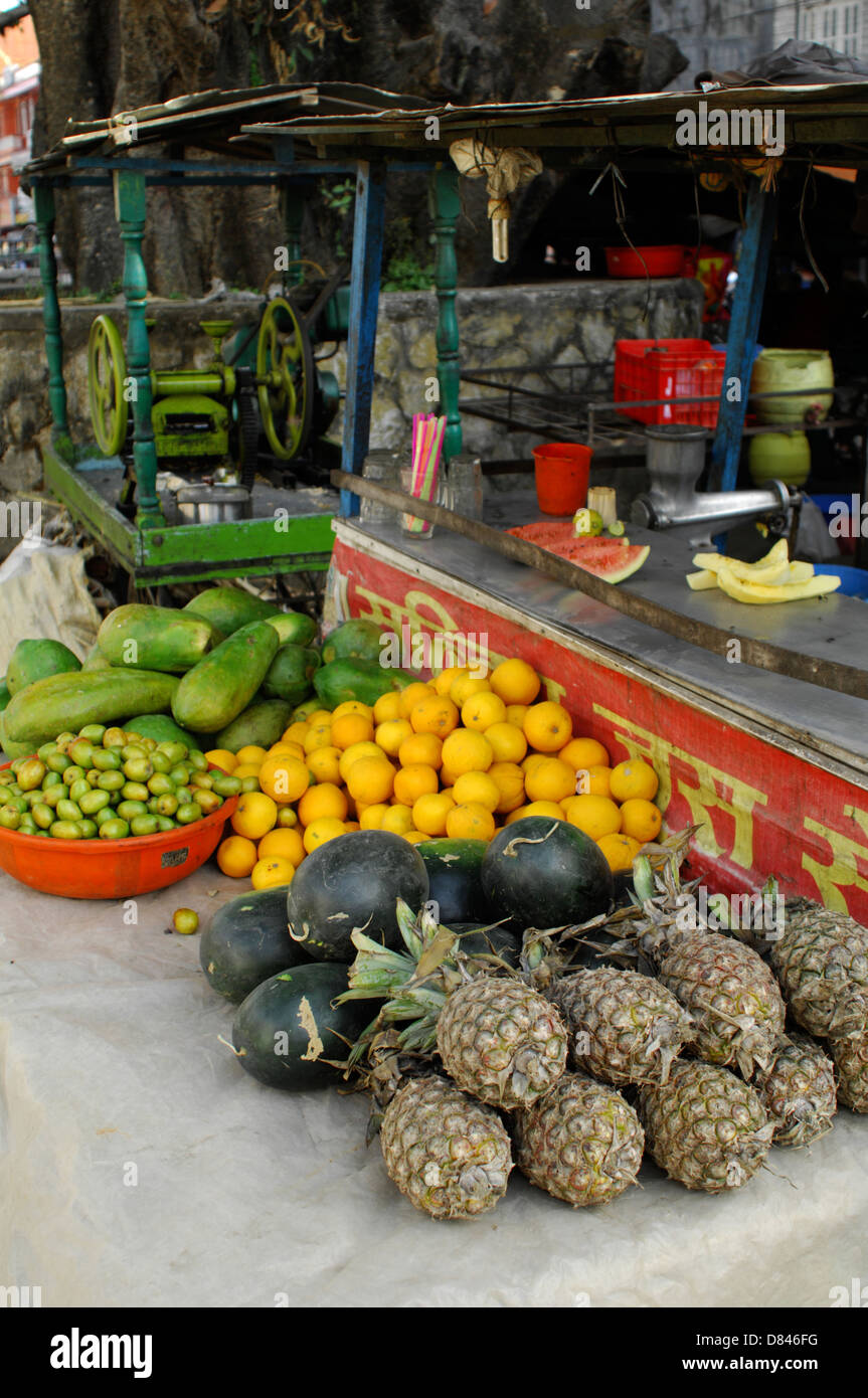Fruit stall kathmandu hi-res stock photography and images - Alamy