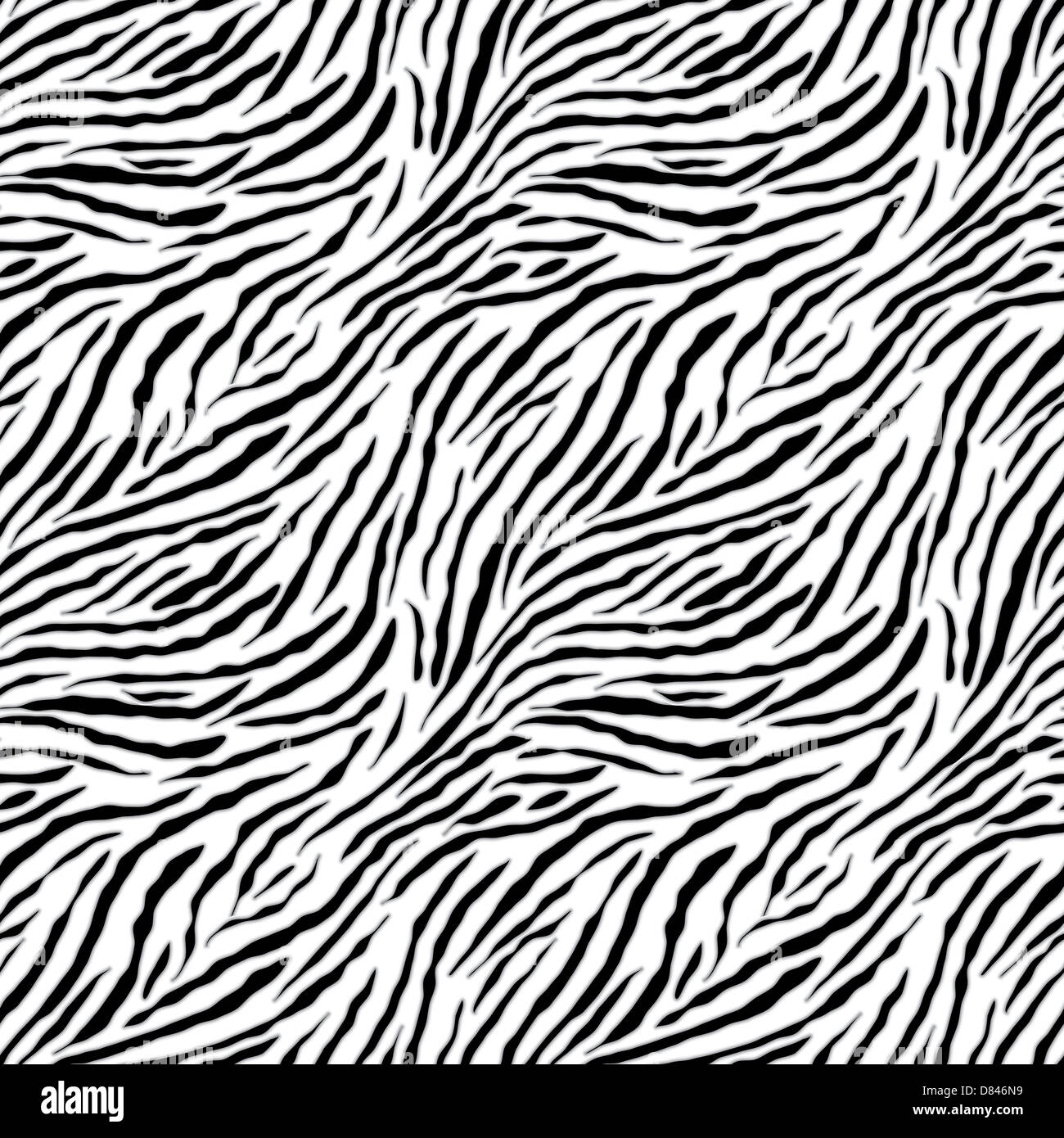 Zebra print pattern - halftone seamless pattern Stock Photo - Alamy