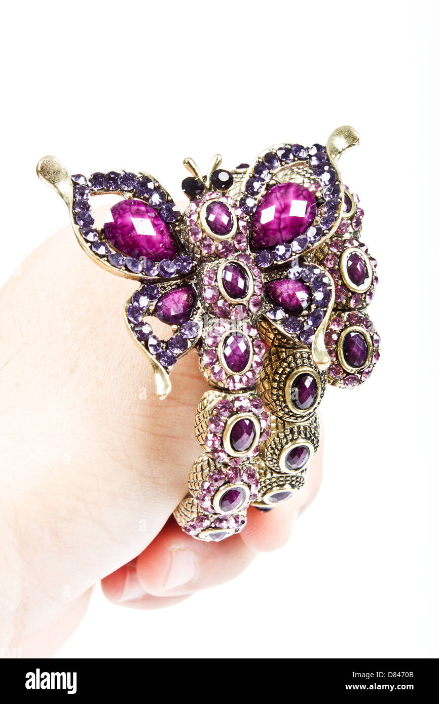 Beautiful bracelets Stock Photo - Alamy