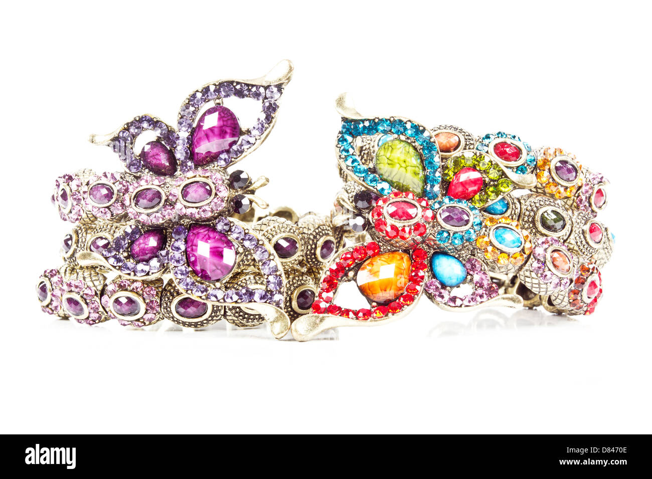 Beautiful bracelets Stock Photo - Alamy