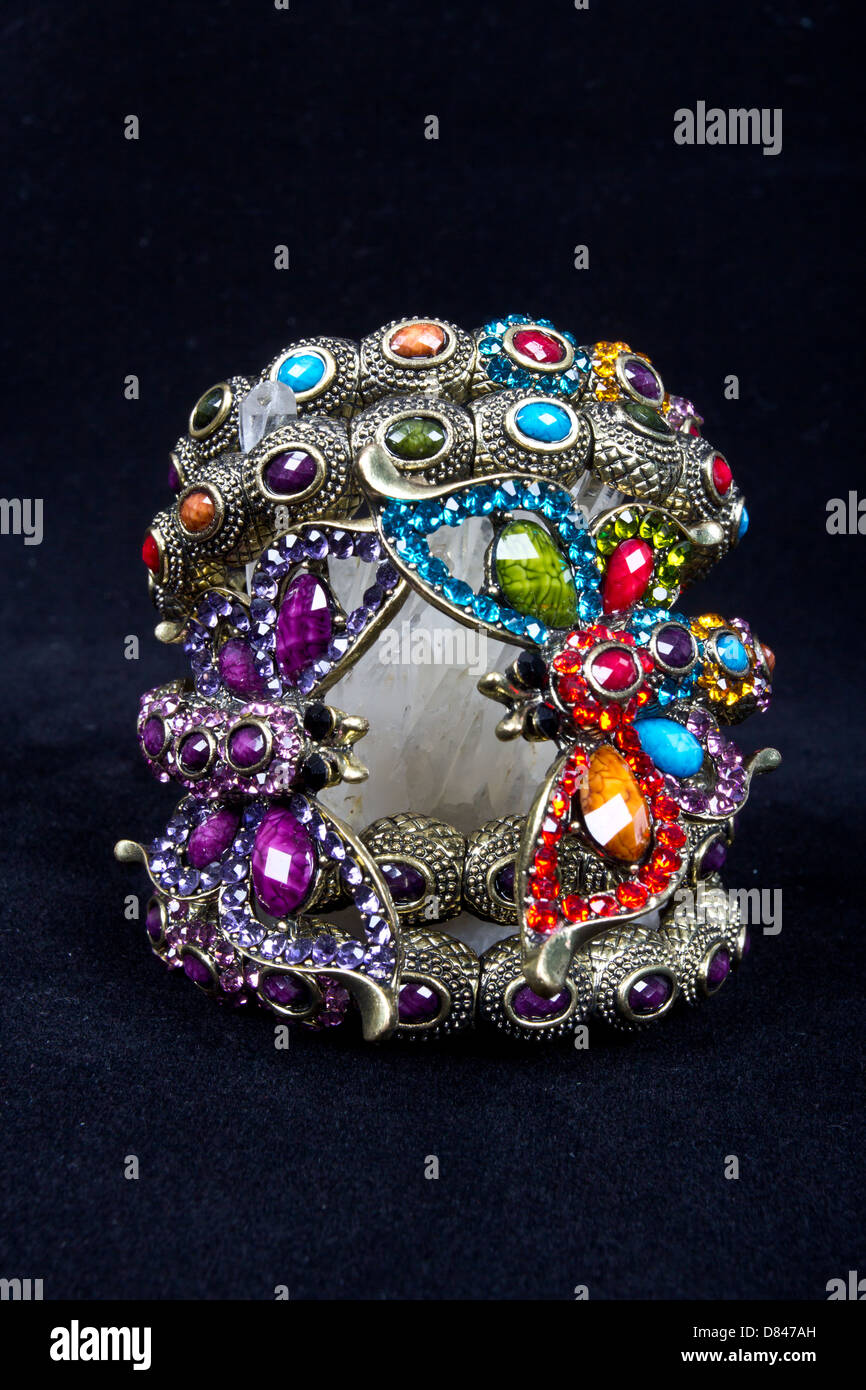 Beautiful bracelets Stock Photo - Alamy