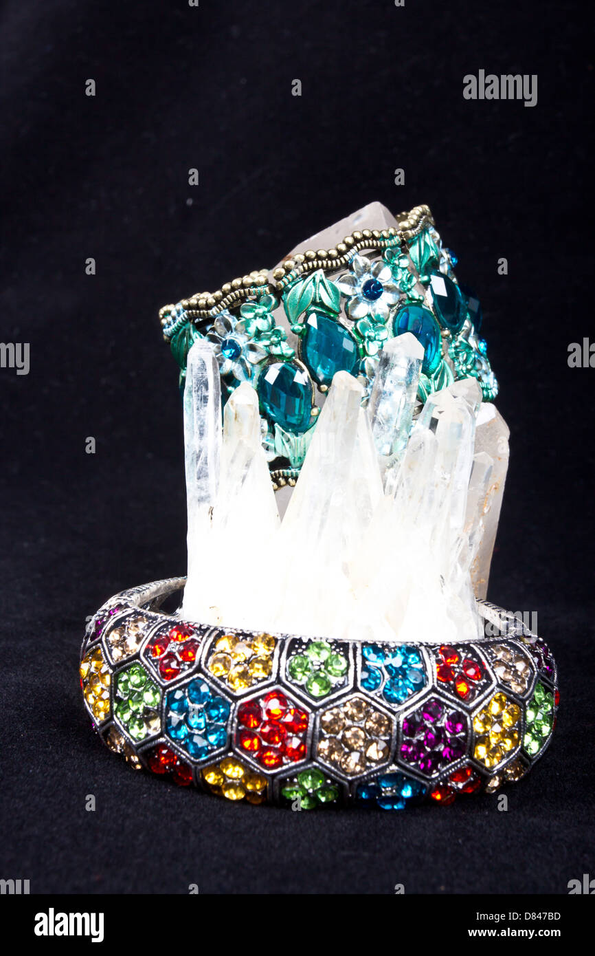 Beautiful bracelets Stock Photo - Alamy