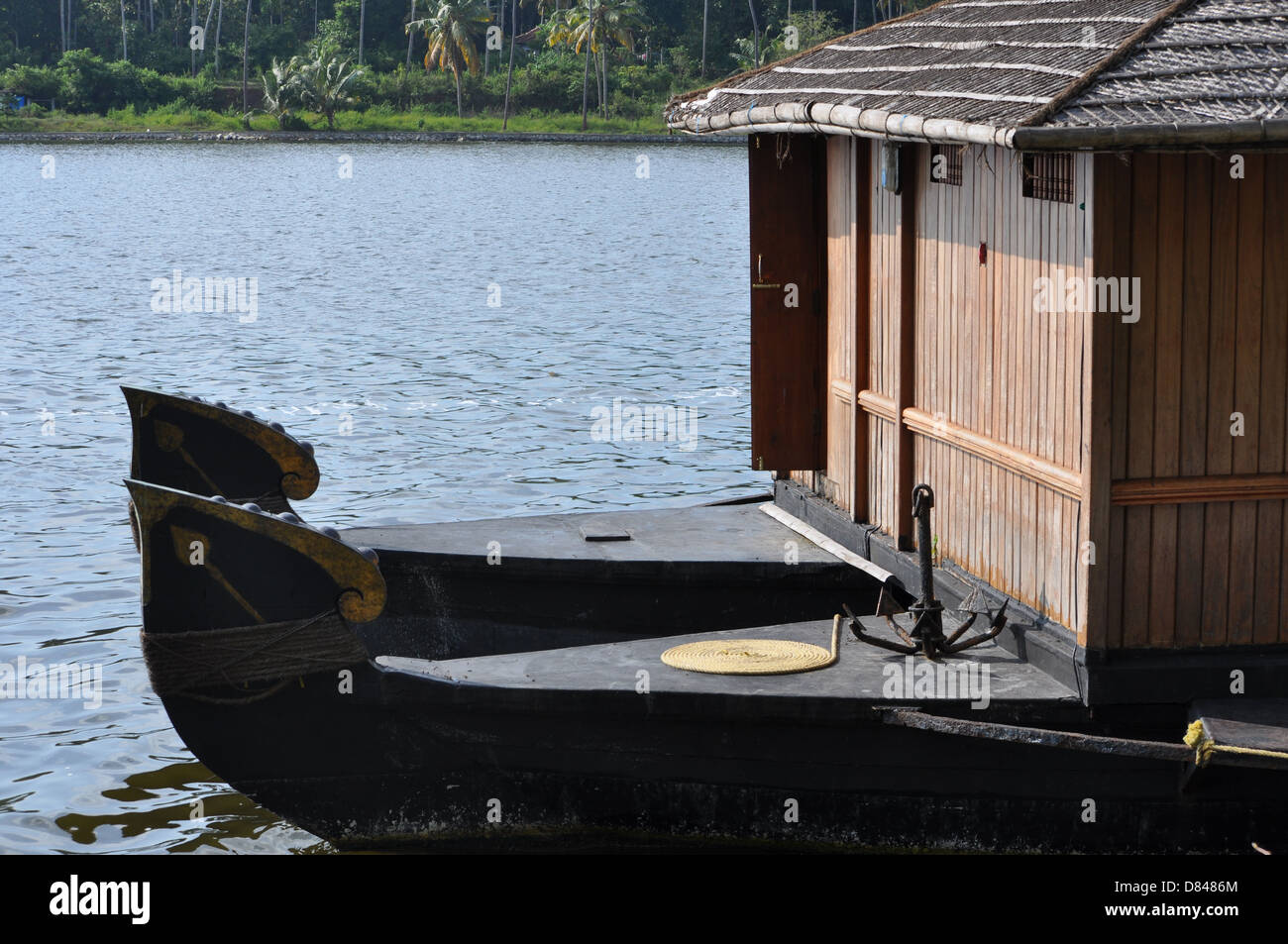 A beautiful houseboat Stock Photo - Alamy