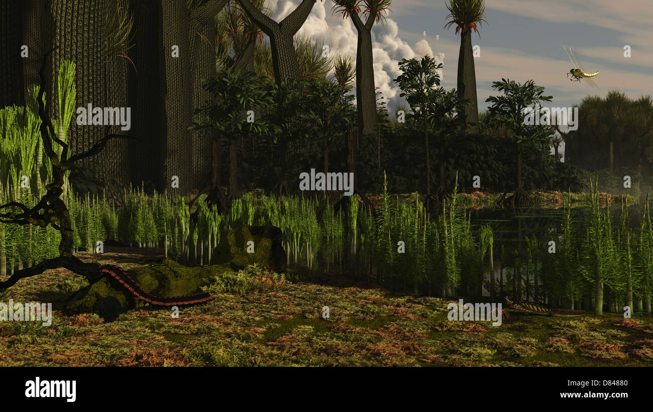 300 Million Years Ago Animals