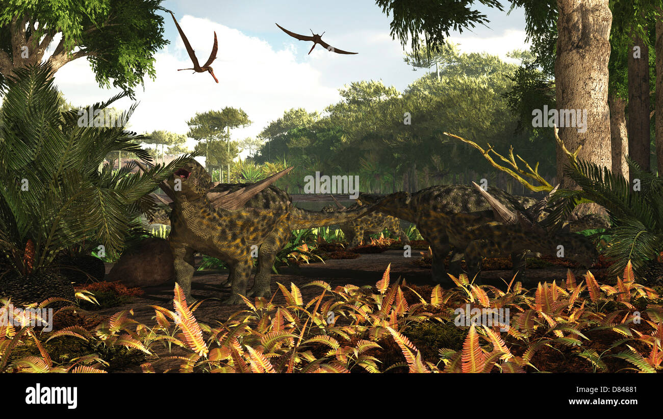 Cretaceous ecosystem hi-res stock photography and images - Alamy