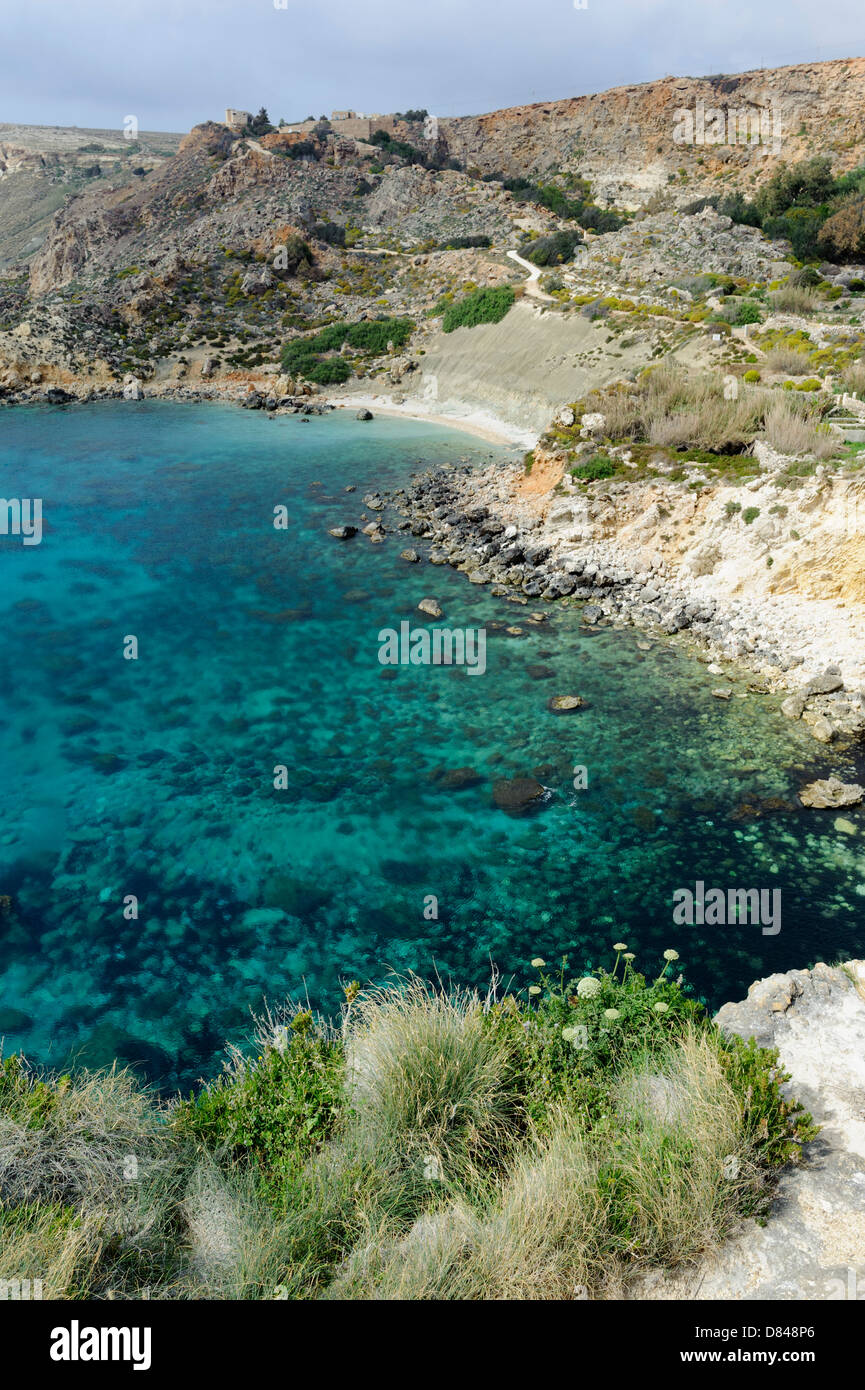 Fomm ir Rih Bay, Malta Stock Photo - Alamy