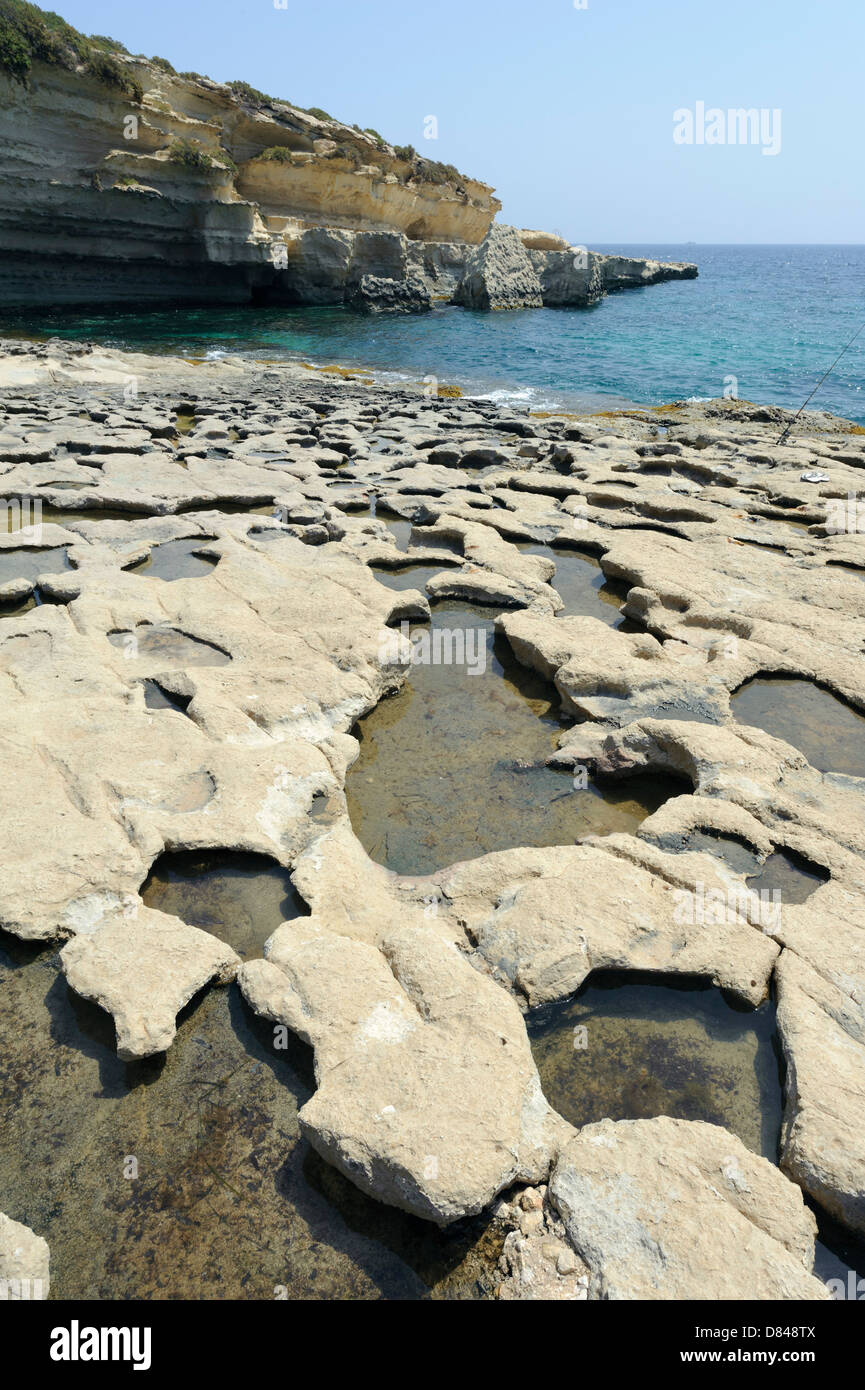 Il Quala Bay atr Delimara-Halbinsel , Malta Stock Photo - Alamy