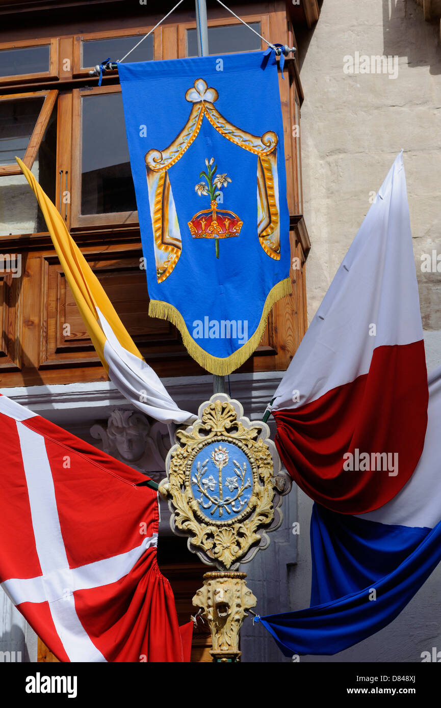 Christian Feast Day in Rabat, Malta Stock Photo - Alamy