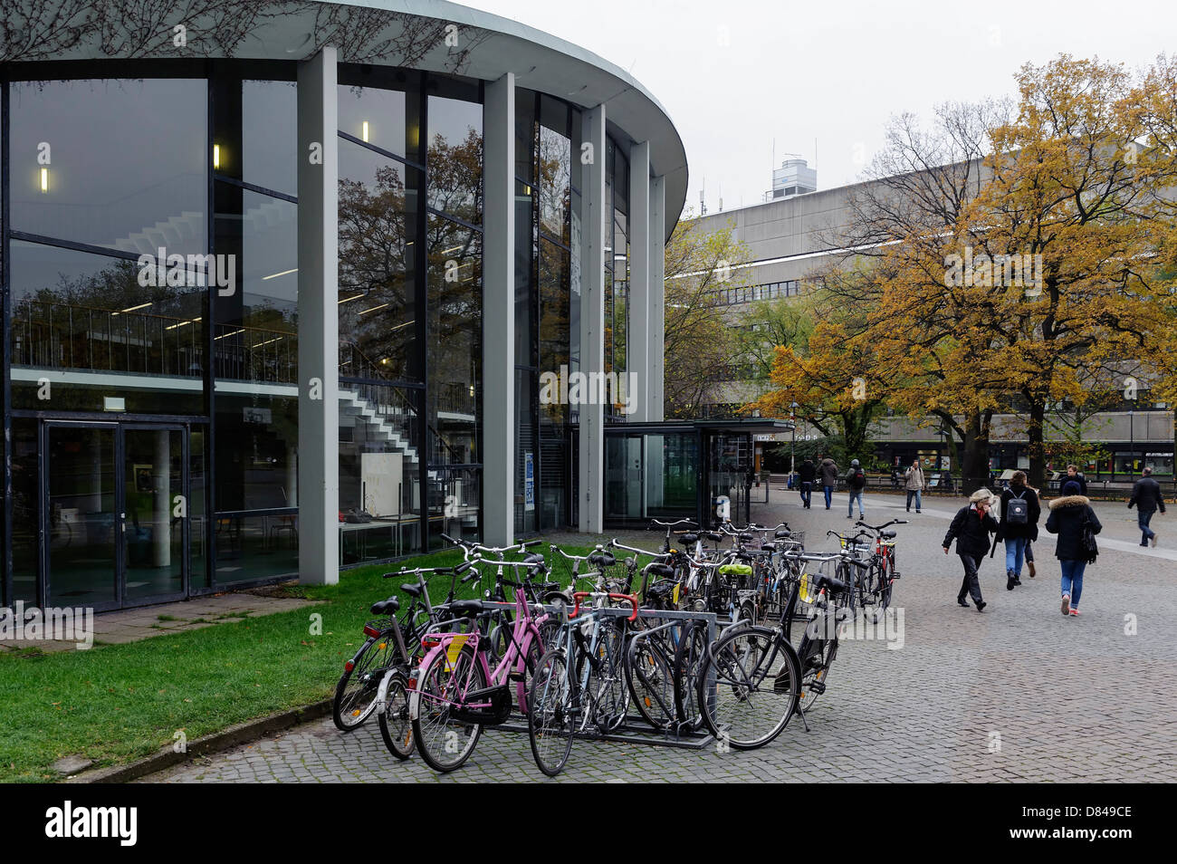 Auditorium Maximum (Audimax), Von-Melle-Park 4, Hamburg, Germany Stock ...
