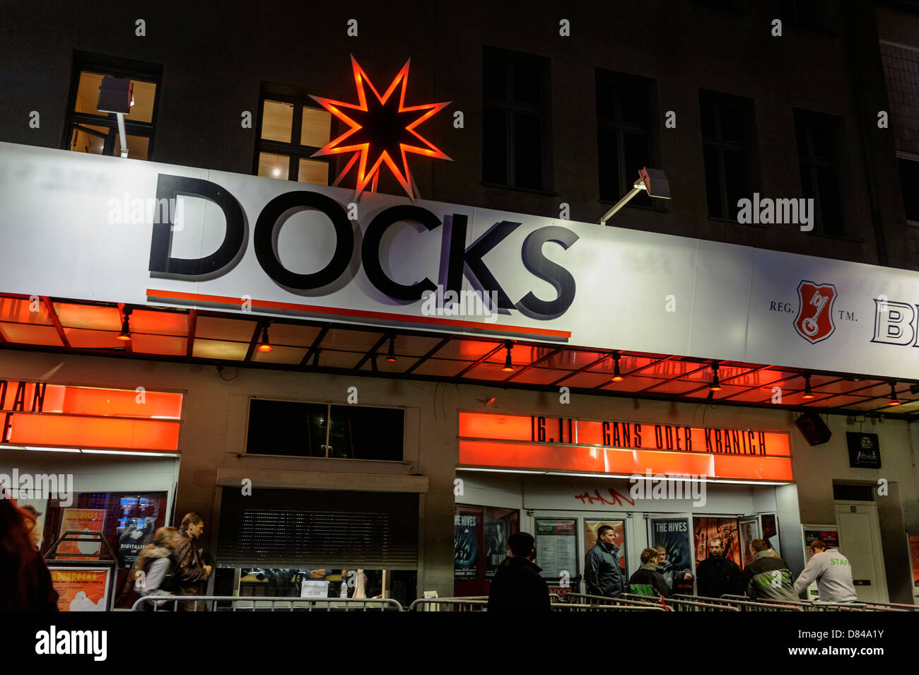 Club Docks, Spielbudenplatz 19, Hamburg-St.Pauli, Germany Stock Photo ...