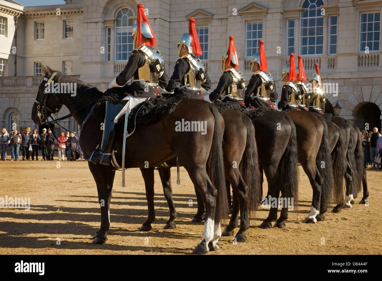 The Changing of the Guards, Horse Guards Parade, London, UK Stock Photo ...