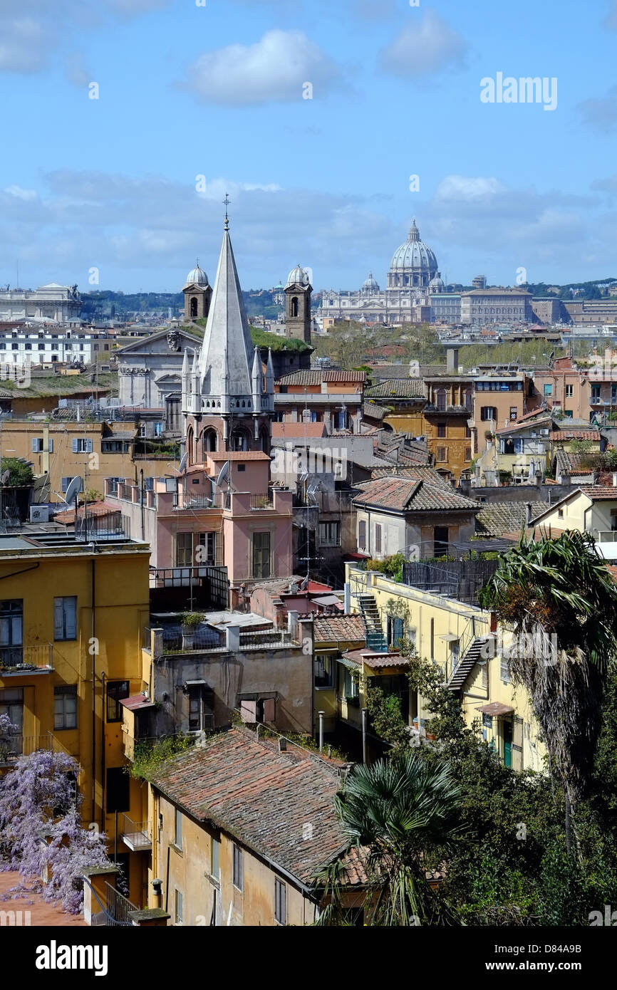 Roma View of Rome n 3 Italy by andrea quercioli Stock Photo - Alamy