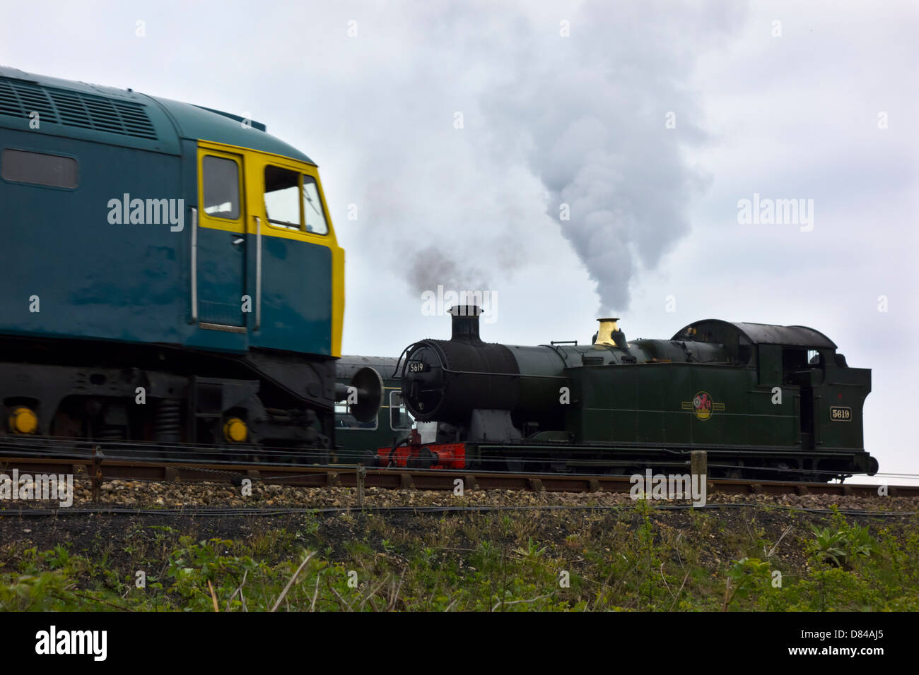 Diesel engine locomotive hi-res stock photography and images - Alamy