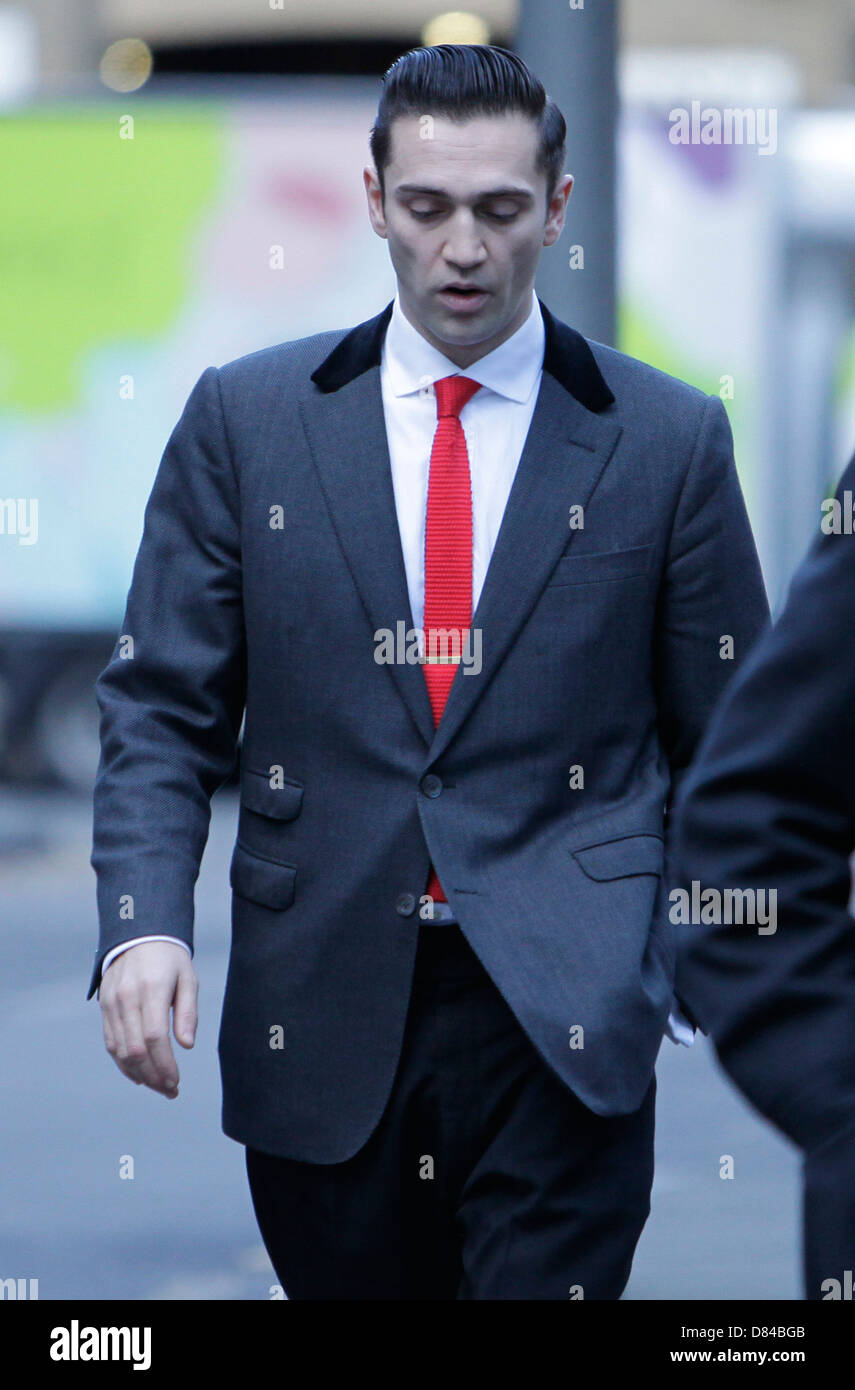 Reg Traviss arriving at Southwark Crown Court facing trial for two ...