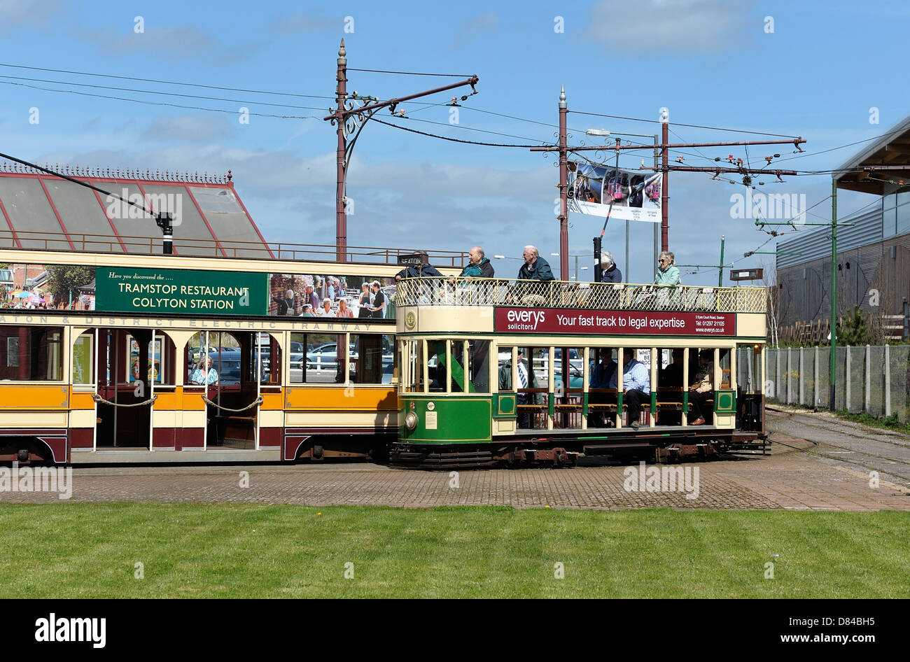 Historic seaton tramway hi-res stock photography and images - Alamy