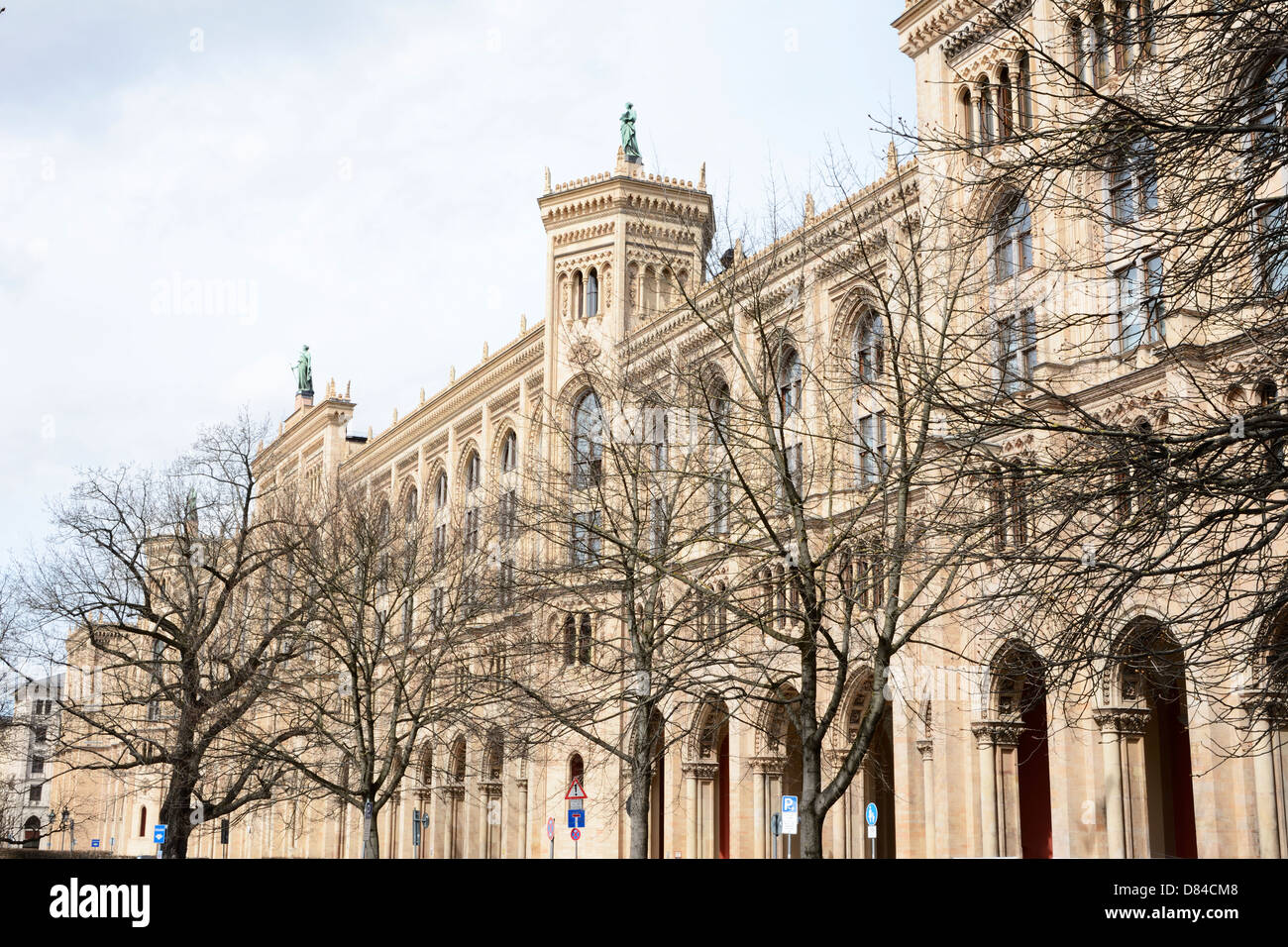 Government building of Upper Bavaria Stock Photo - Alamy