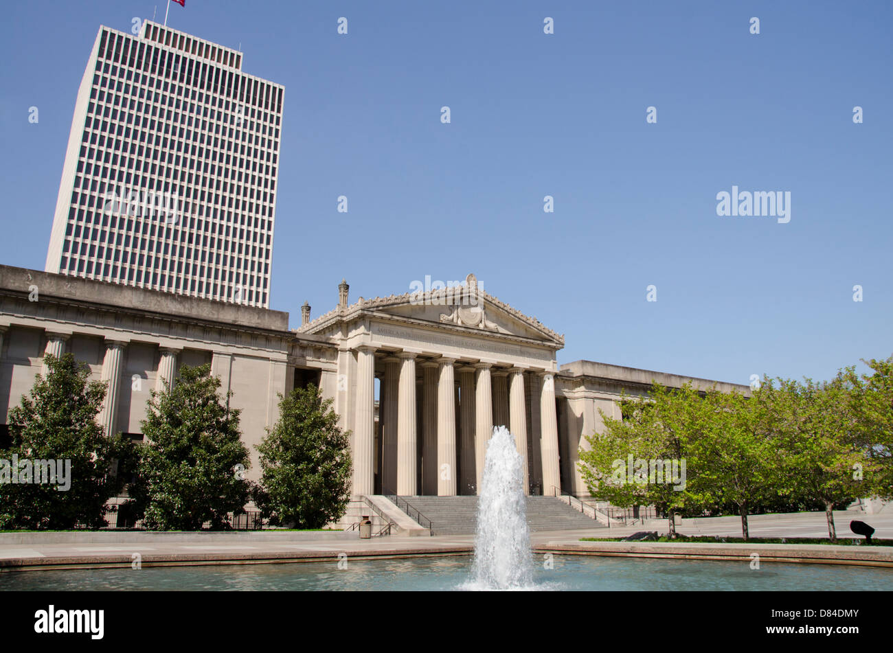 War memorial plaza nashville tennessee hi-res stock photography and ...
