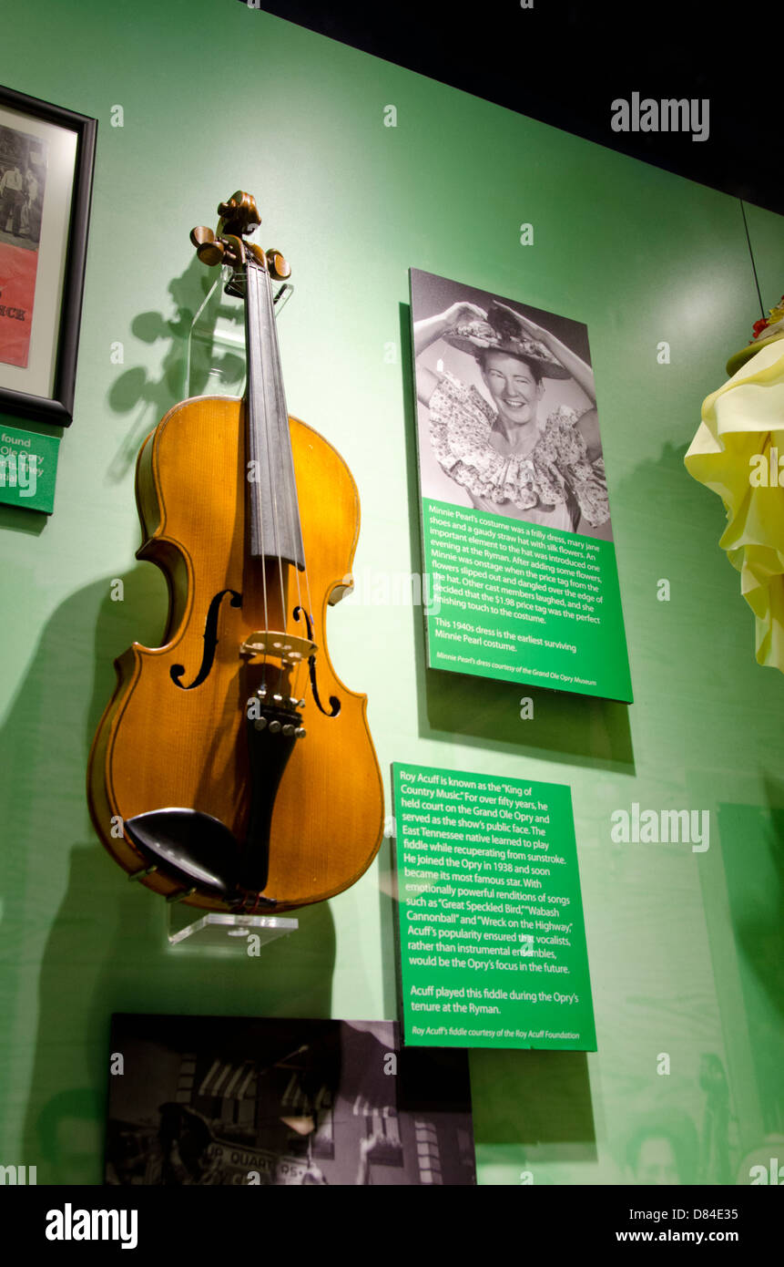 Tennessee, Nashville. Ryman Auditorium, famous as the first home of the ...