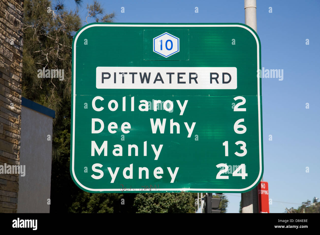 Sydney road sign hi-res stock photography and images - Alamy
