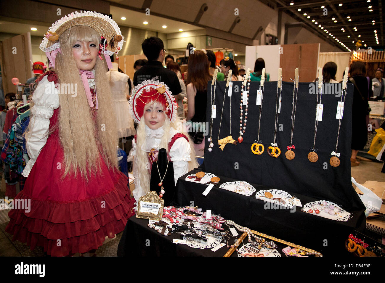 Tokyo, Japan. 19th May, 2013. The Design Festa shows the unique design ...