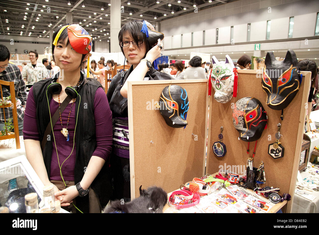 Tokyo, Japan. 19th May, 2013. The Design Festa shows the unique design ...