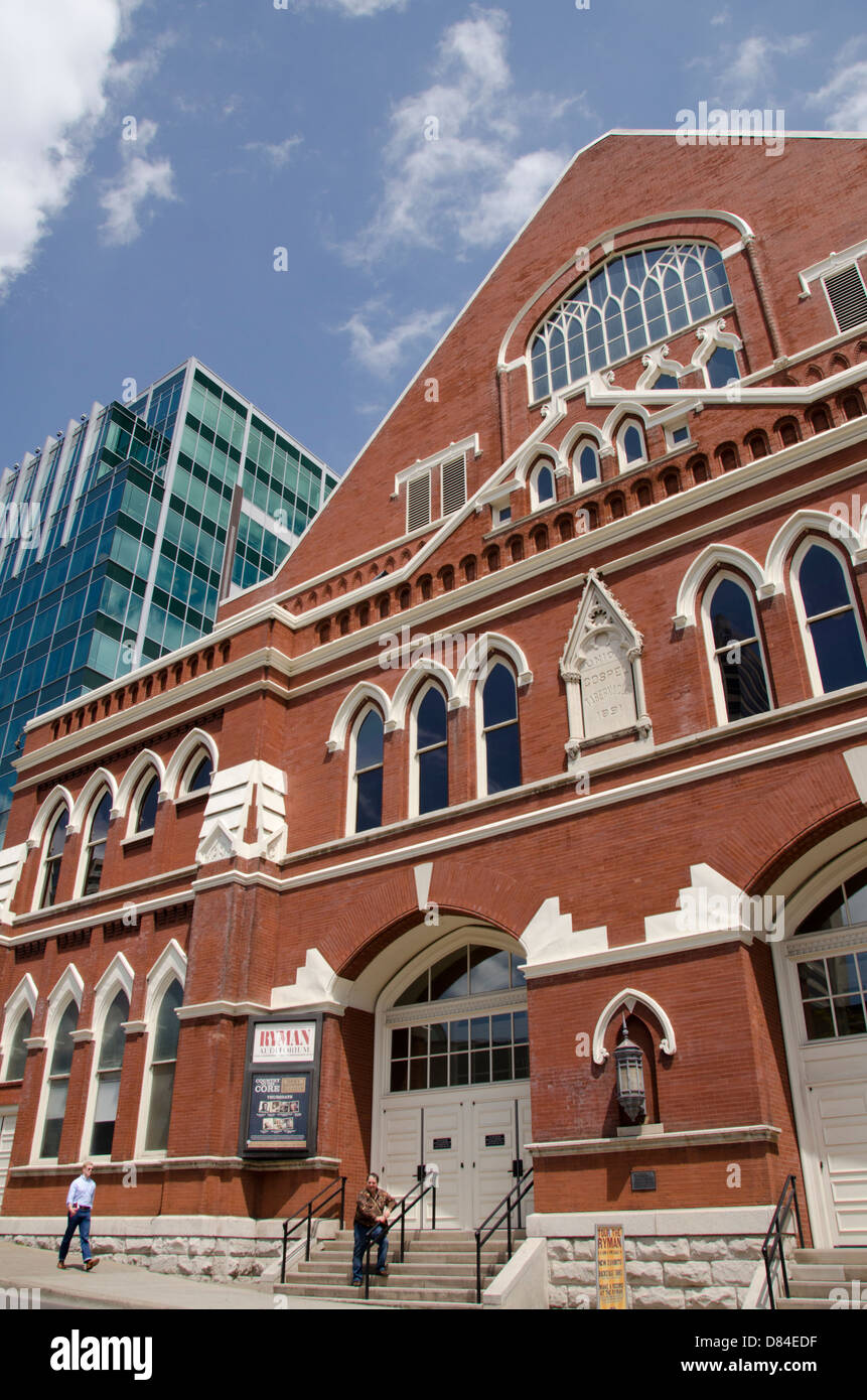 Old Ryman Auditorium Nashville Tn