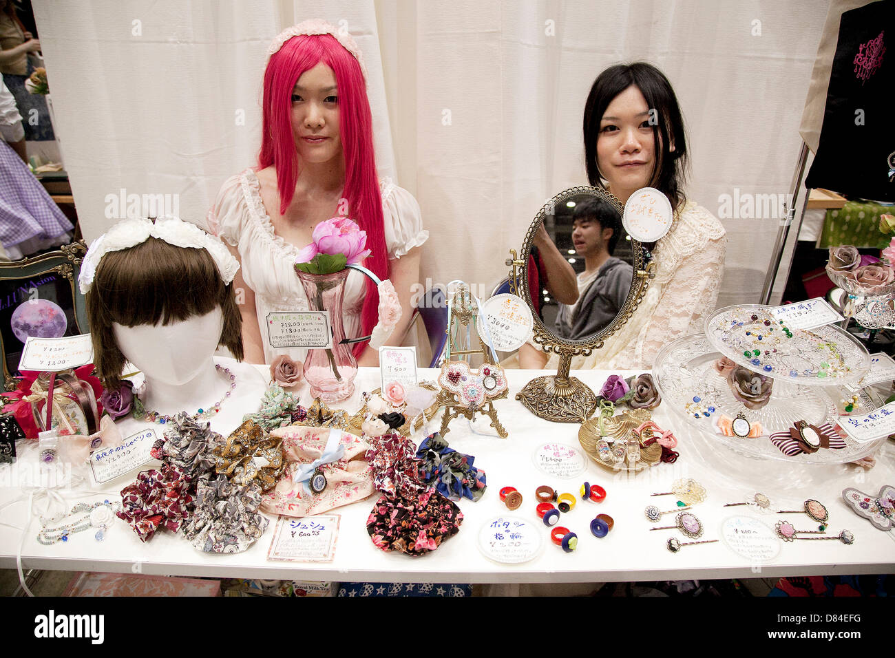 Tokyo, Japan. 19th May, 2013. The Design Festa shows the unique design ...